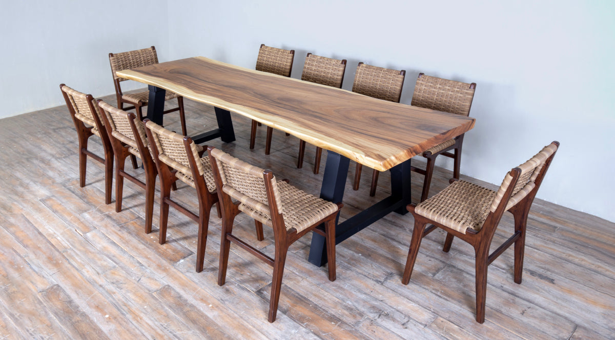 LIVE EDGE DINING TABLE – Marie Albert Home