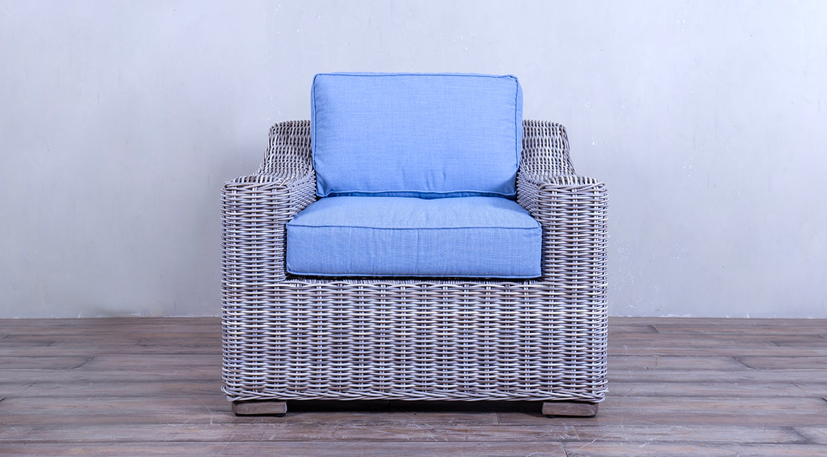 Provence Classic Lounge Arm Chair - Creme Spectro – Marie Albert Home