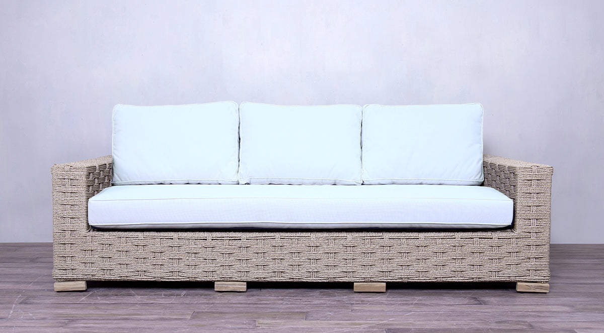 Rutherford Sofa - Rope Twist Euro Ash – Marie Albert Home