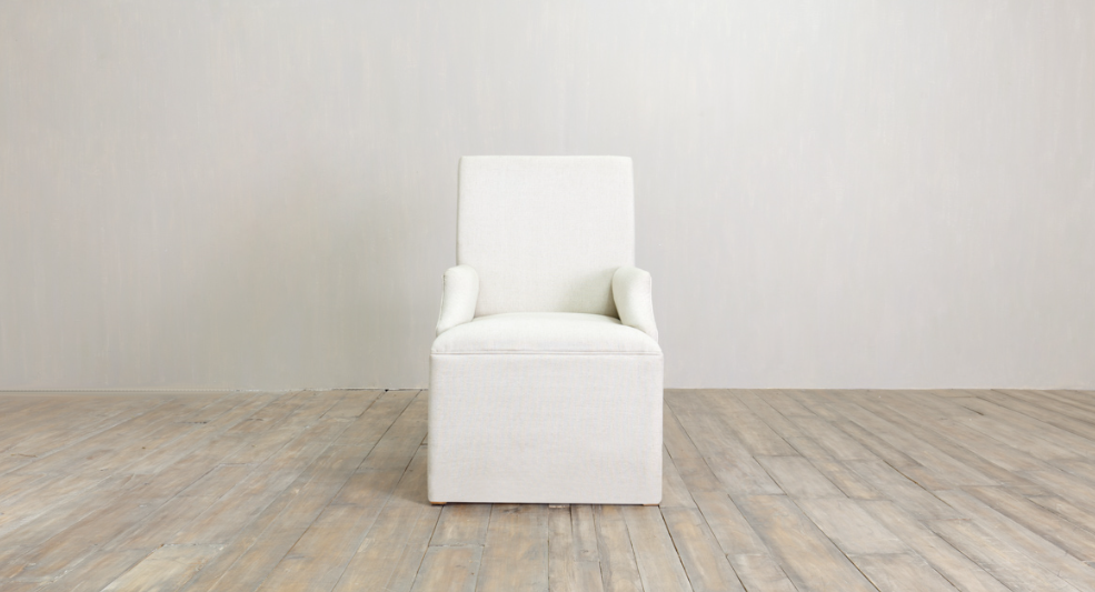 Hudson Parson Slipcover Arm Chair – Marie Albert Home